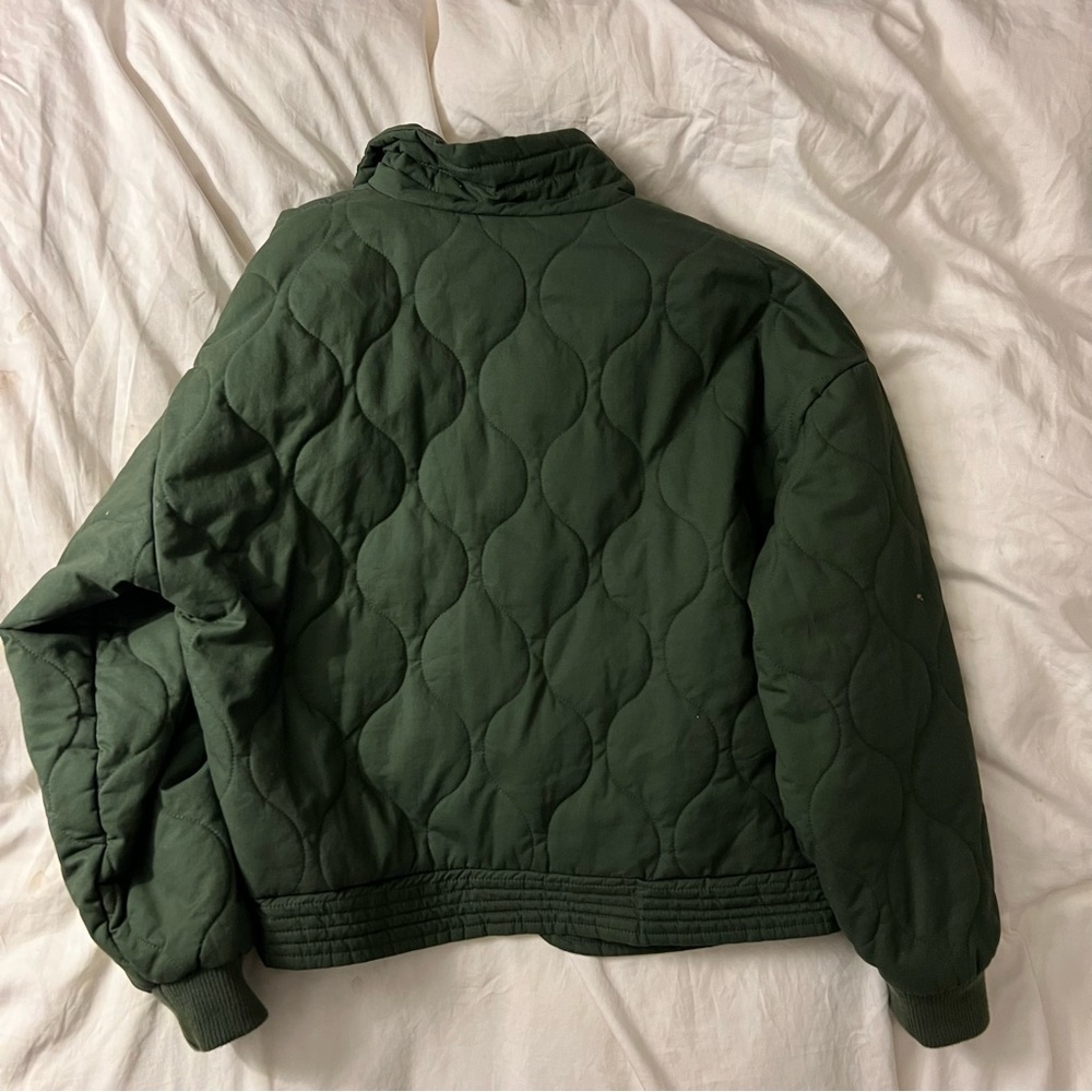 Treasure & Bond Quilted Utility Jacket - Gem